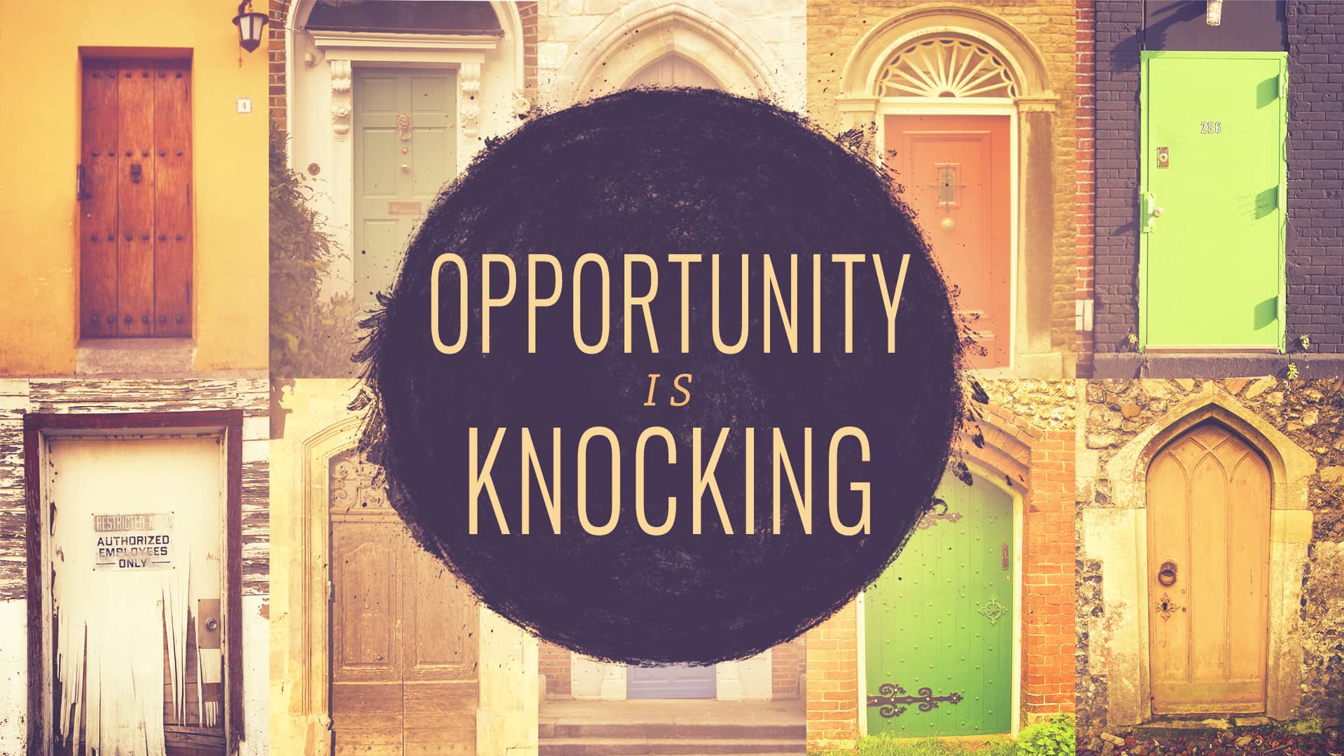 Opportunity Is Knocking on Vimeo