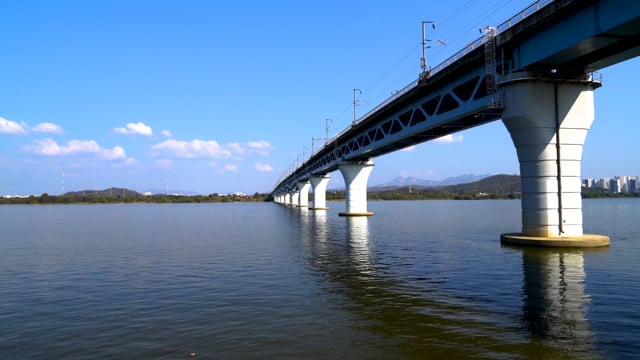 Han River Seoul Magok Bridge - Free video on Pixabay