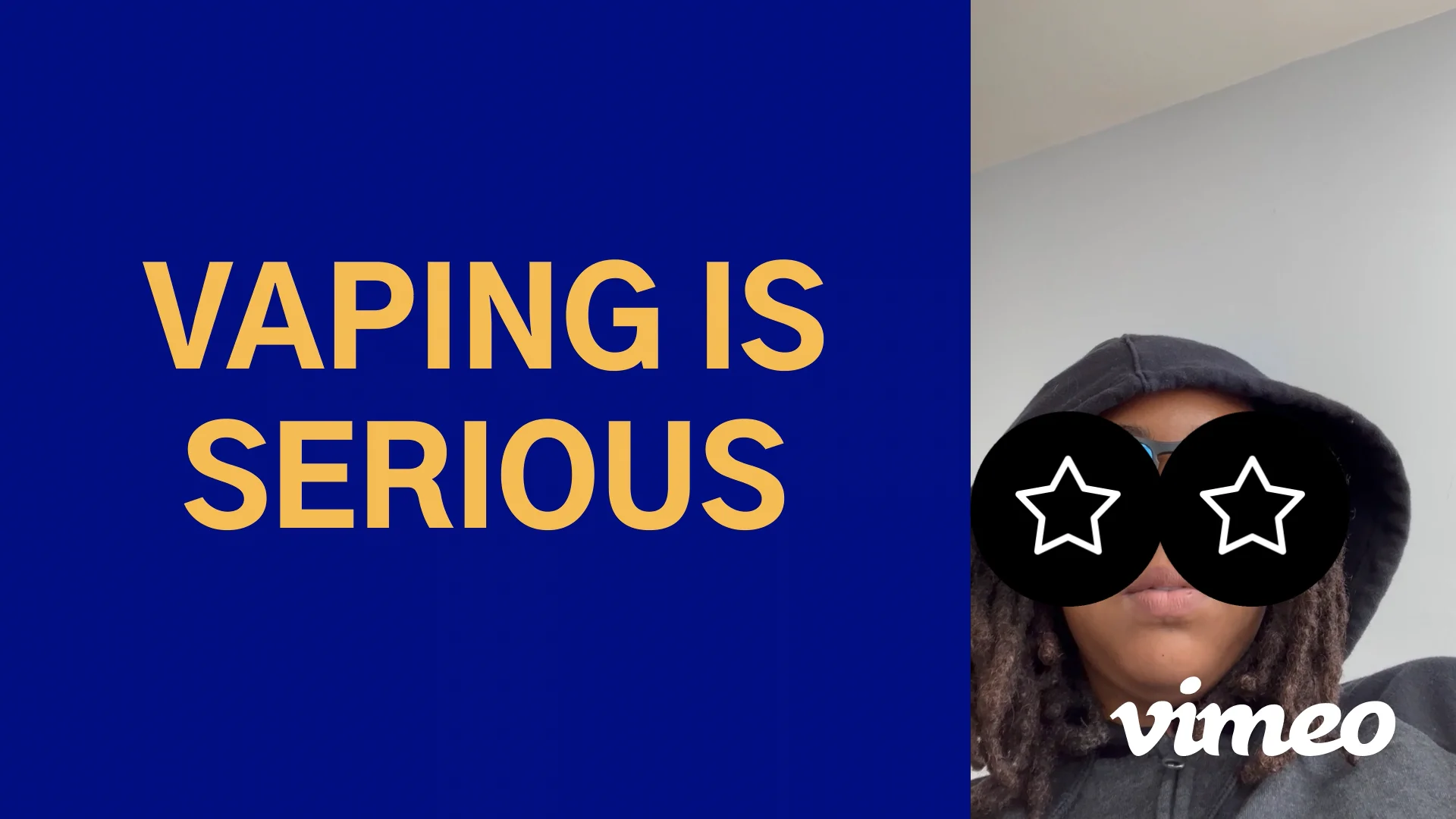 PSA on vaping on Vimeo
