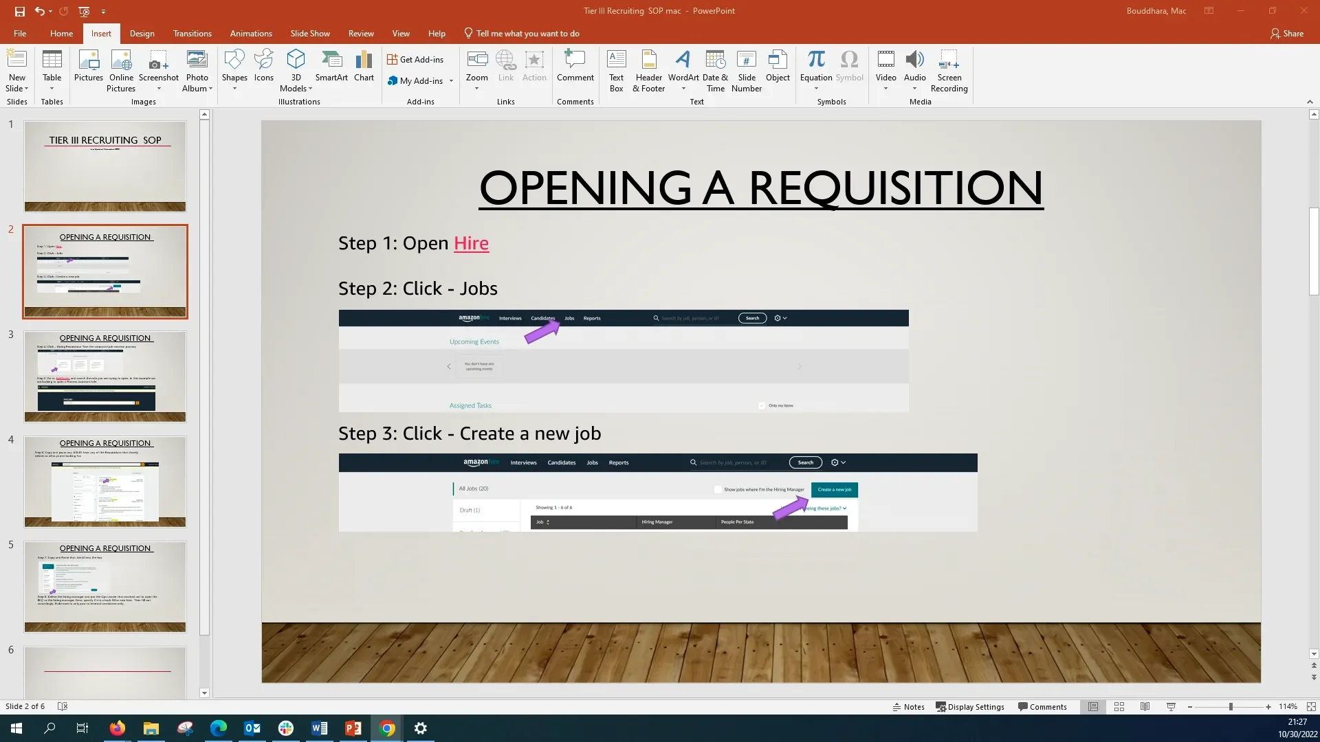 Opening a Requisition on HIRE on Vimeo