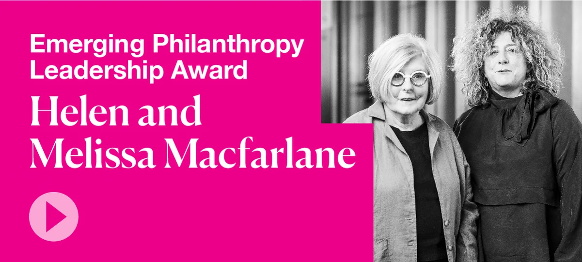 Emerging Philanthropy Leadership Awards 2022 - Helen and Melissa ...