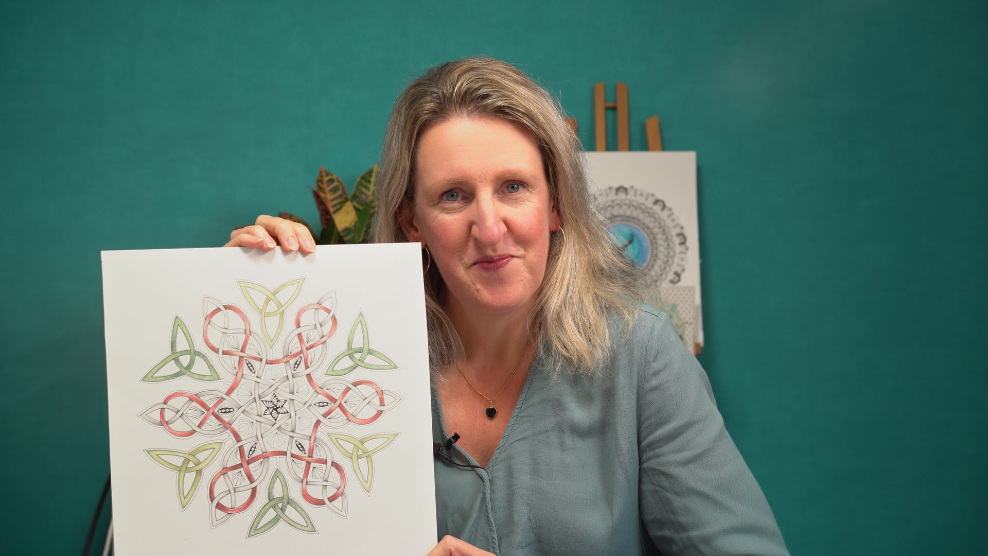 Keltische gevlochten ster mandala on Vimeo