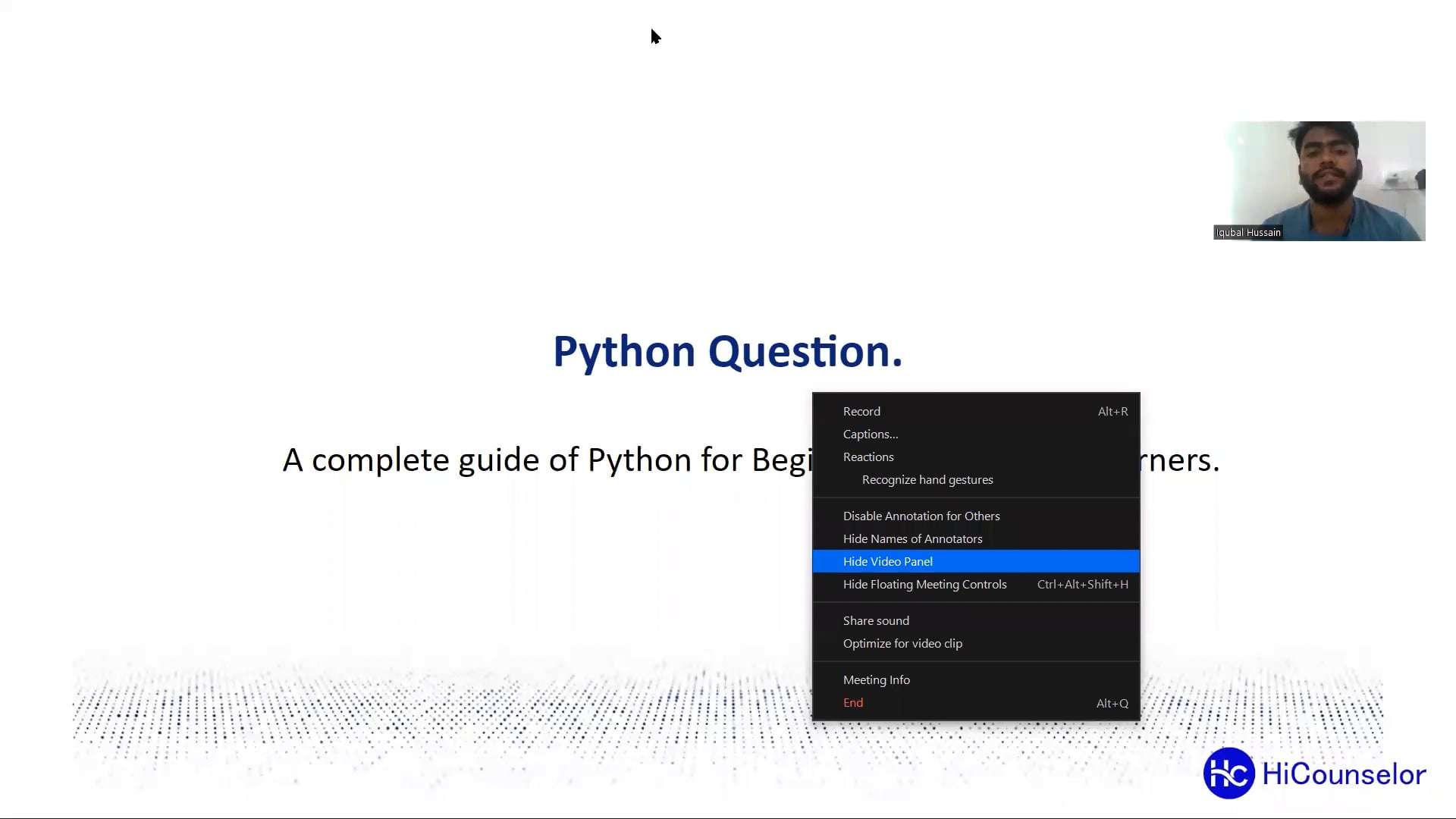 Frequency_iqubal_python on Vimeo