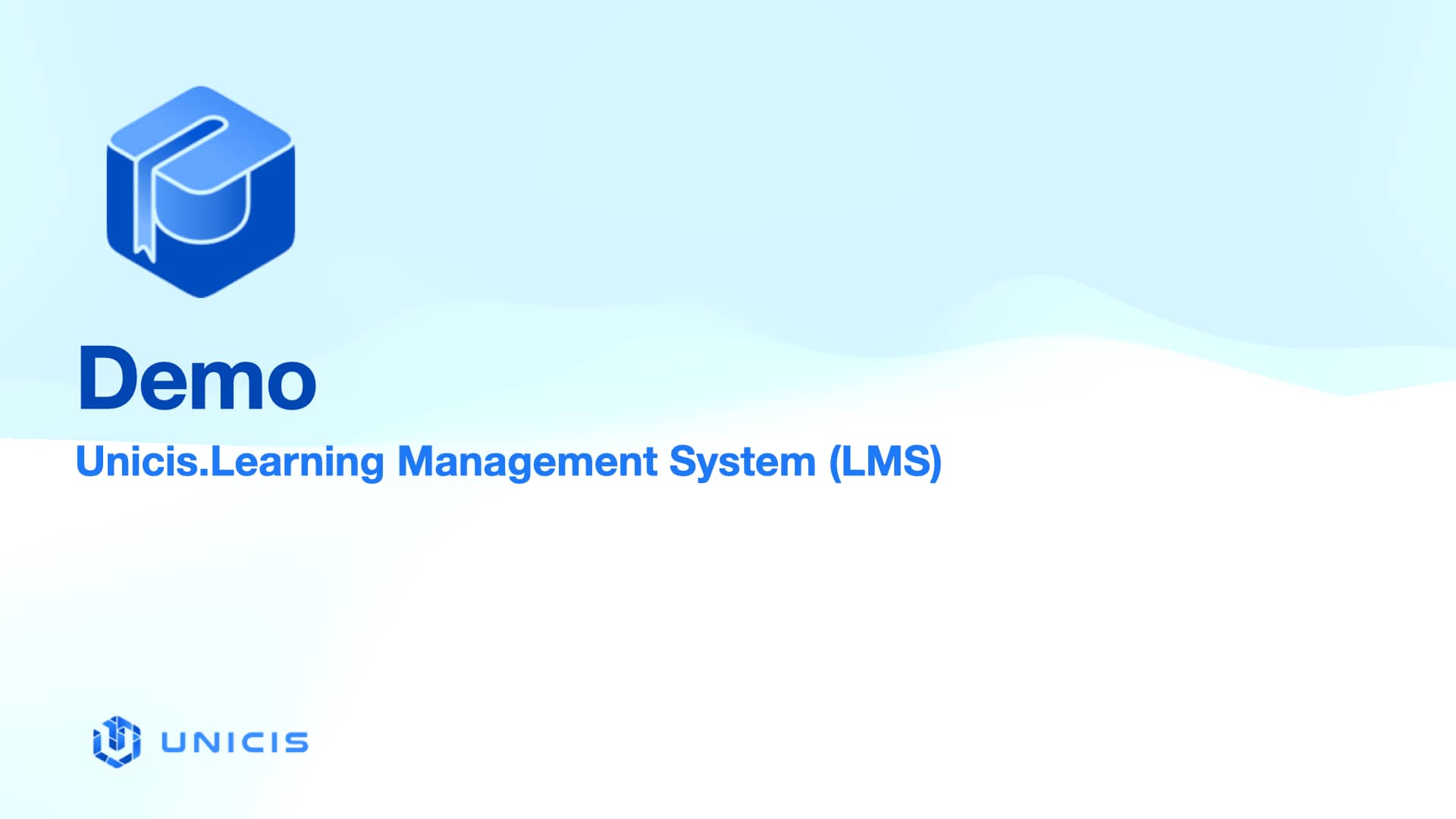 Unicis.LMS Demo on Vimeo
