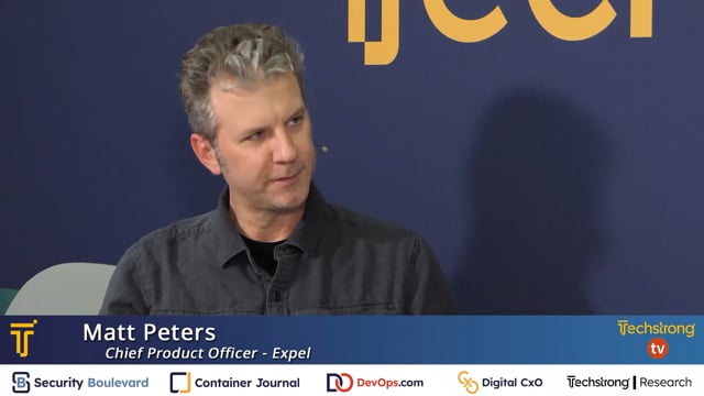 Matt Peters, Expel | KubeCon + CloudNativeCon NA 2022 - Techstrong TV