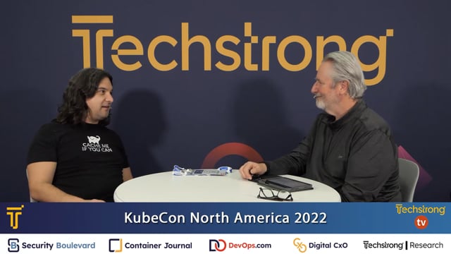 Justin Reock,Gradle Inc. | KubeCon + CloudNativeCon NA 2022 - Techstrong TV