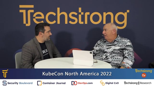 David Safaii, Trilio | KubeCon + CloudNativeCon NA 2022 - Techstrong TV
