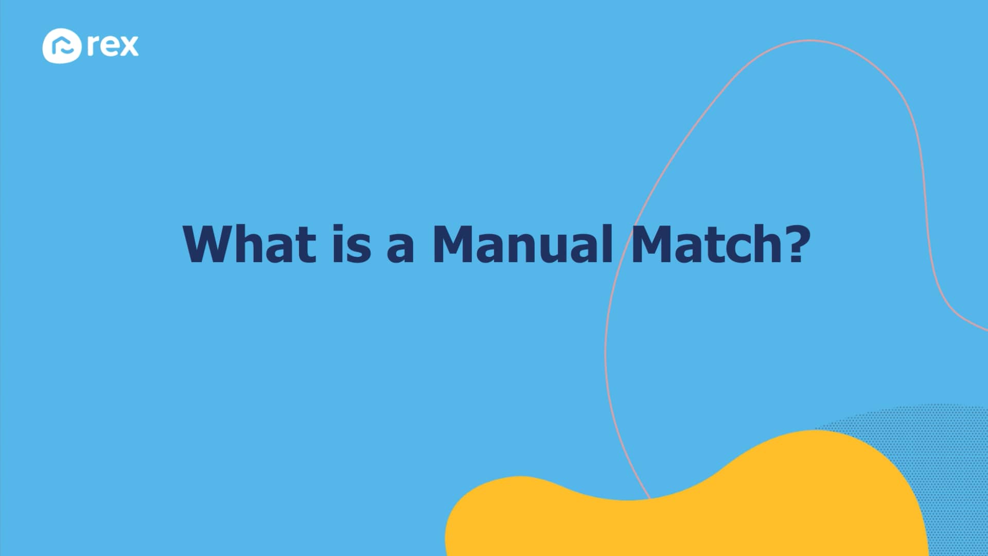 What is a Manual Match on Vimeo