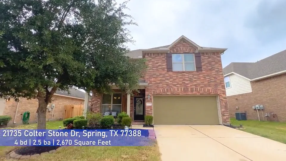 21735 Colter Stone Dr, Spring, TX 77388 on Vimeo