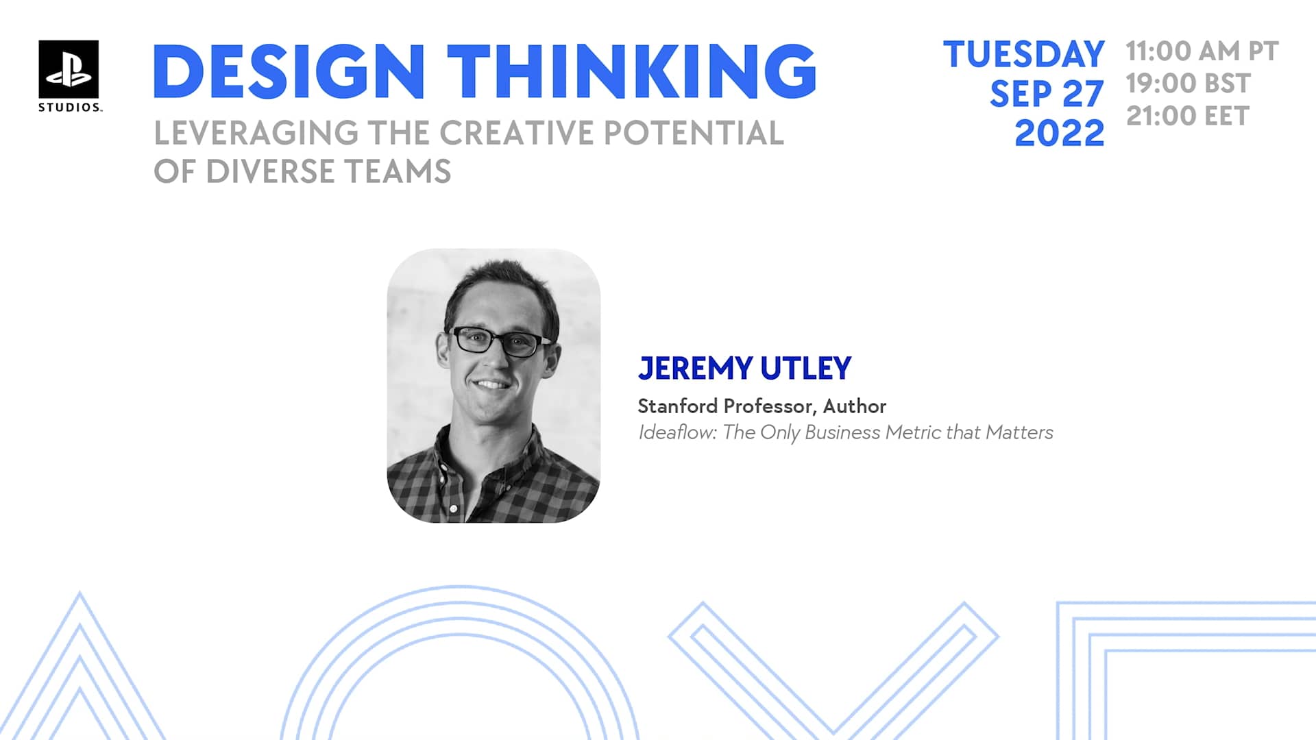 Jeremy Utley: Leveraging Design Thinking of Diverse Teams on Vimeo