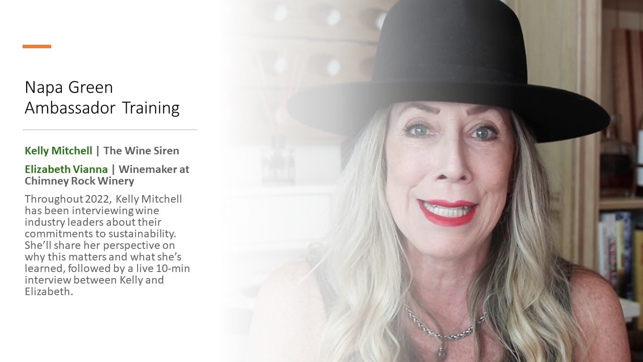 Napa Green Ambassador Training - Kelly Mitchell and Elizabeth Vianna on ...