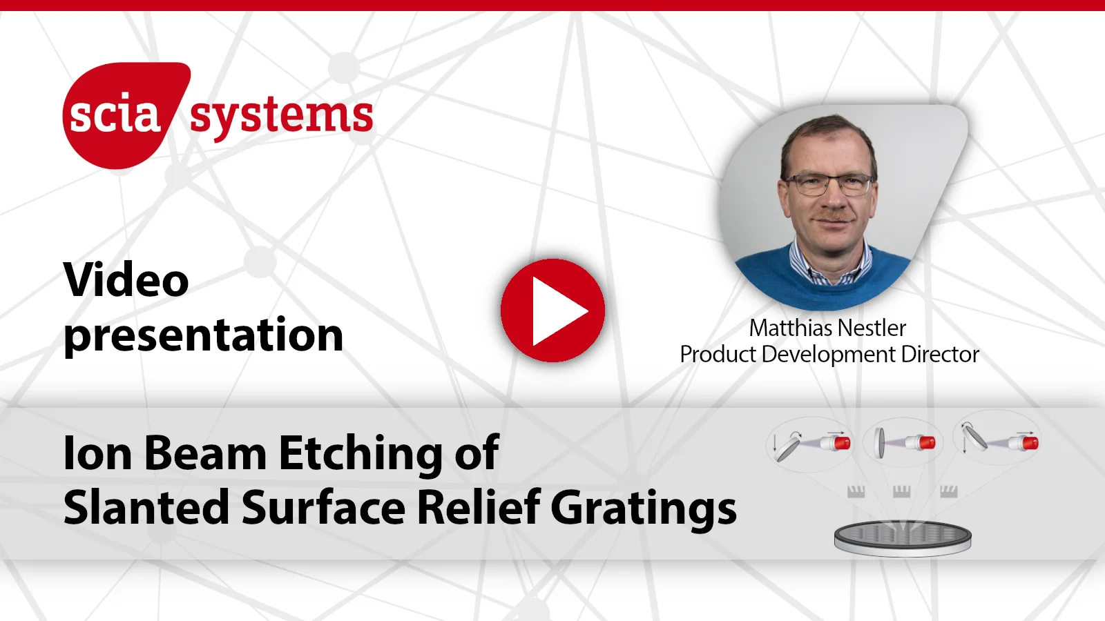 Advanced Patterning - Ion Beam Etching of slanted surface relief gratings on Vimeo