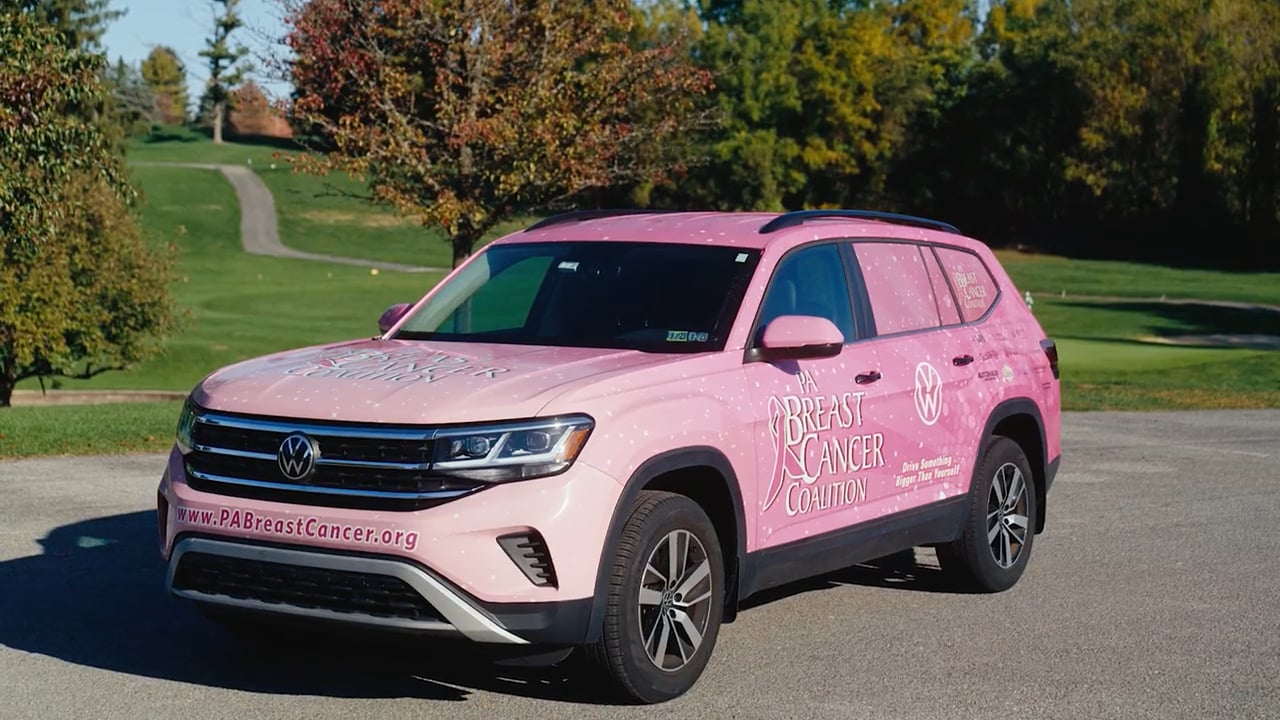 Volkswagen of America donates Pink Atlas to PA Breast Cancer Coalition ...
