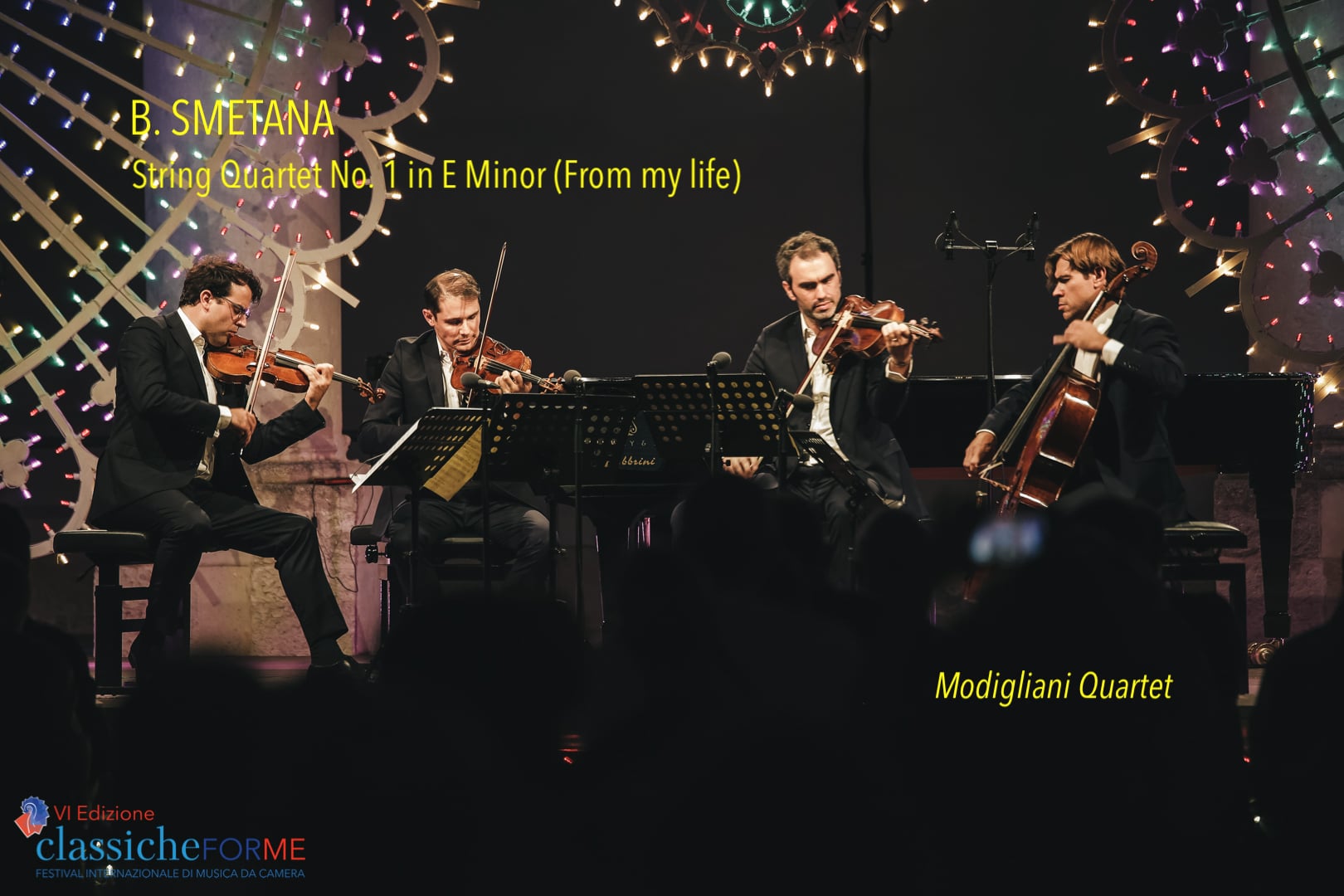 Smetana String Quartet No. 1 in E Minor (From My Life) - classicheFORME 2022 on Vimeo