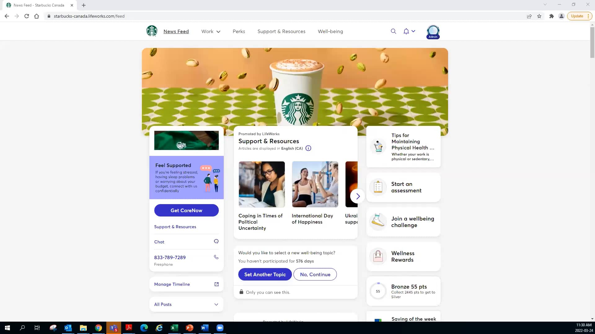 Starbucks - LifeWorks EAP Support & Resources on Vimeo