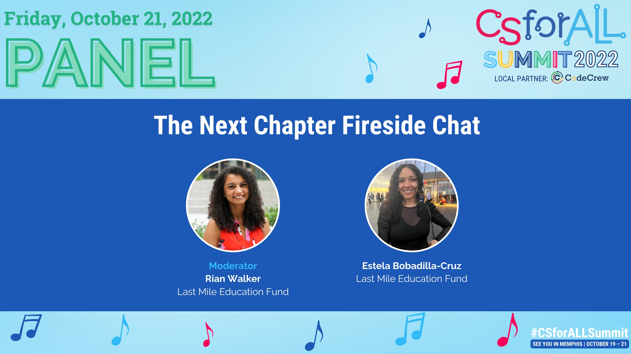 CSforALL Summit 2022 - PANEL: 'The Next Chapter Fireside Chat' on Vimeo