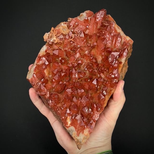 large Hematite-coated Quartz ex Owen Coll. | Pella, Northern Cape ...