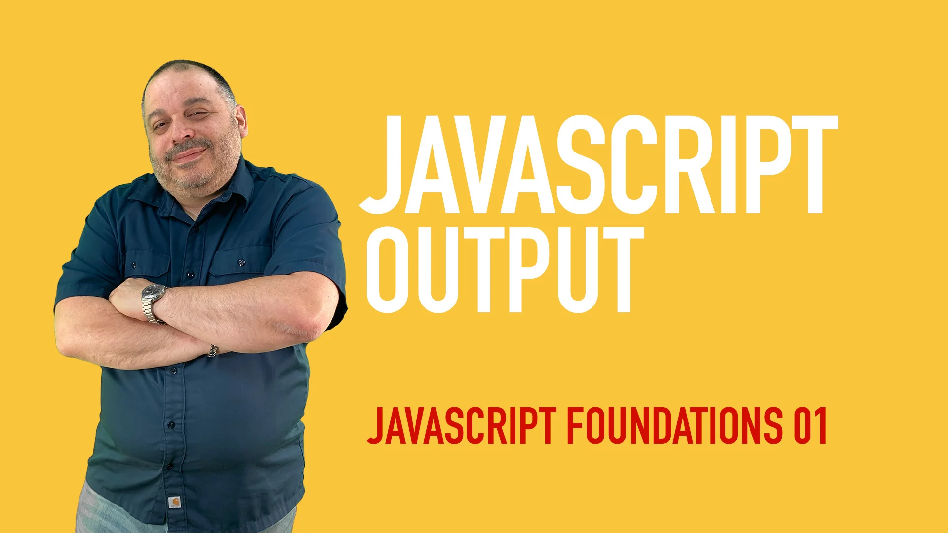 JavaScript Tutorial: Full Course for Beginners 01 | Output on Vimeo