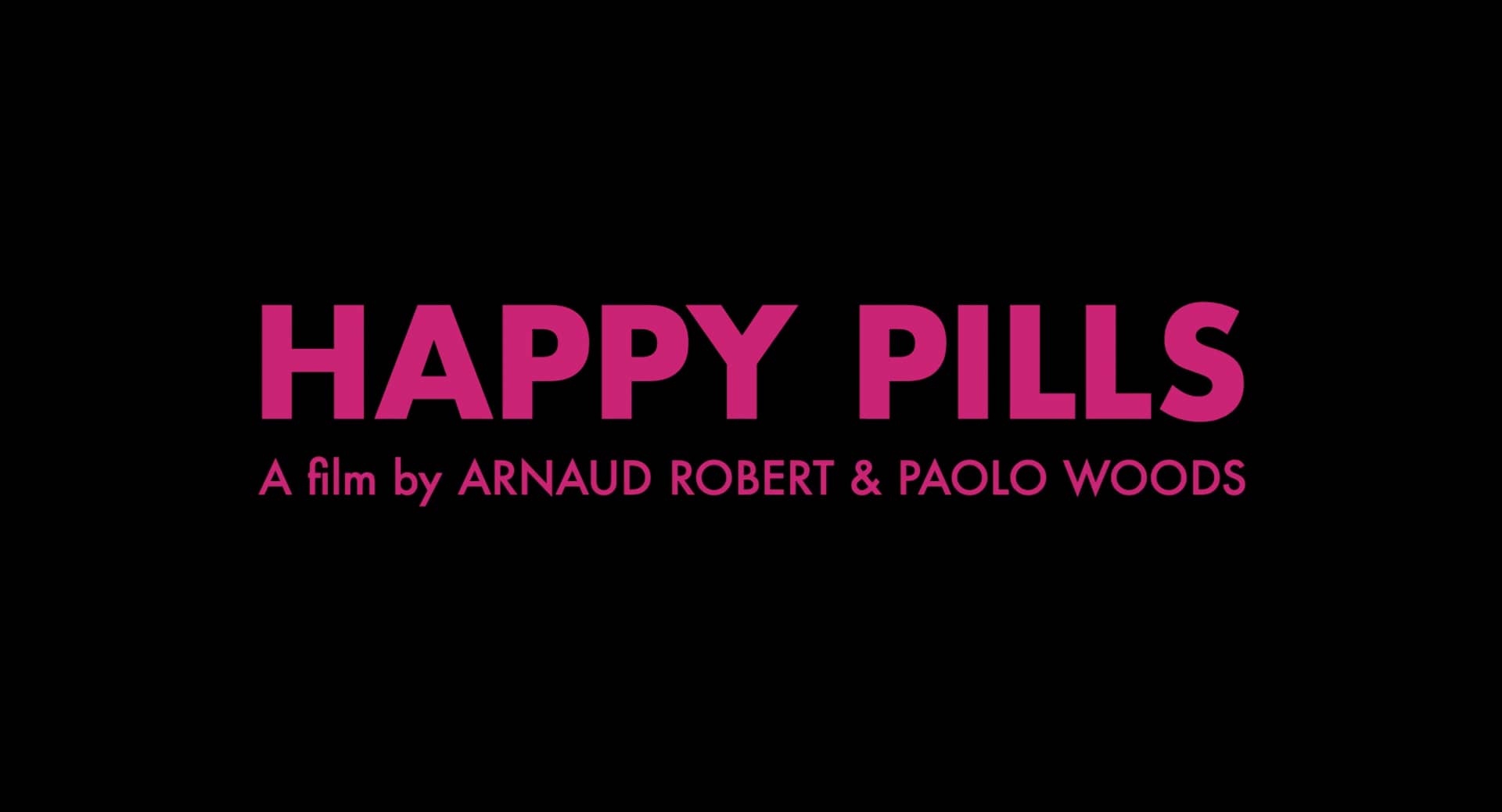 HAPPY PILLS (2022), by Arnaud Robert & Paolo Woods [trailer subEN] on Vimeo