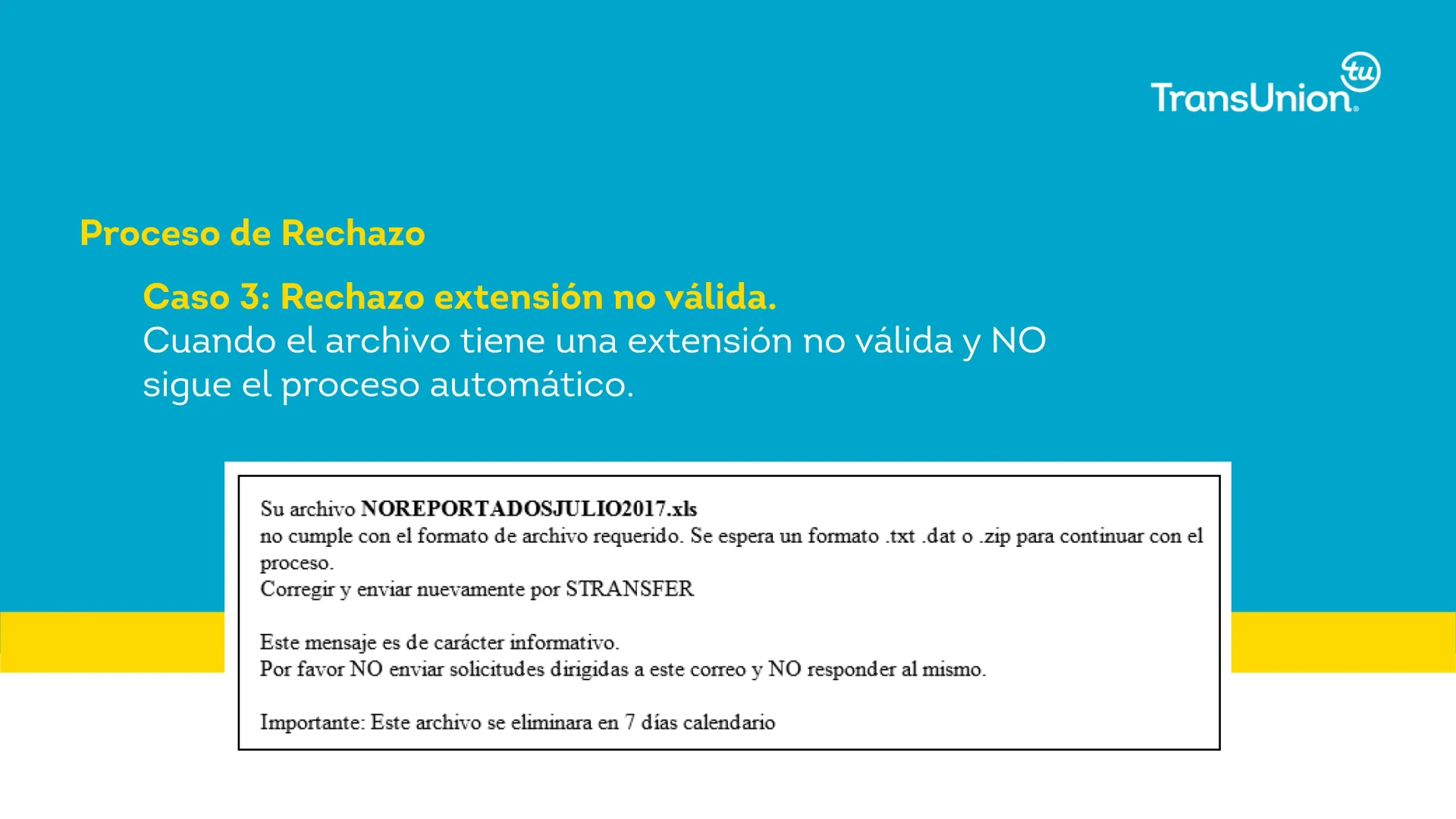 Proceso Cargue de Información UDA