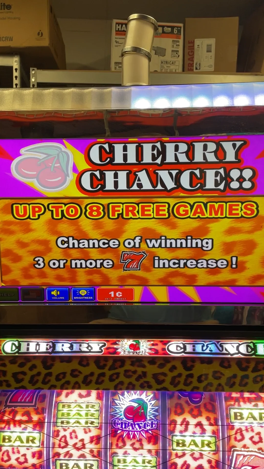 Aruze Cherry Chance on Vimeo