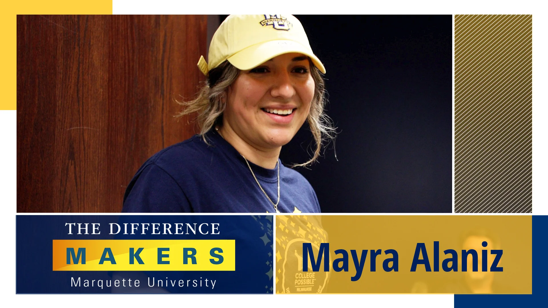 Meet Mayra Alaniz | Difference Makers at Marquette University on Vimeo