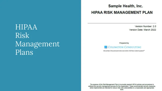 2022 Hipaa Sample Policy