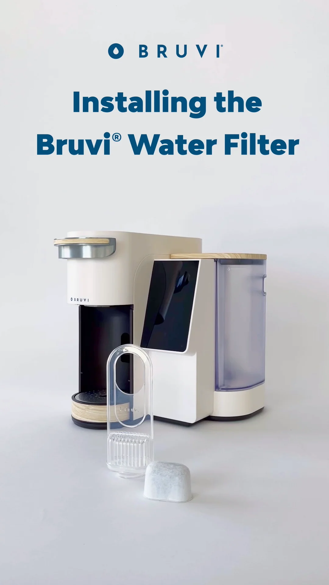 How to Install the Water Filter in the Bruvi Brewer on Vimeo