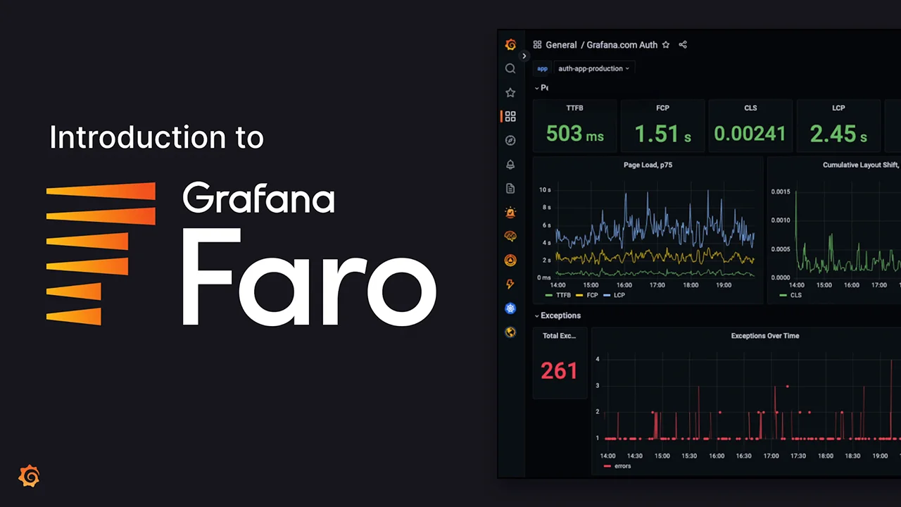 Intro to Grafana Faro: an OSS project for frontend application observability on Vimeo
