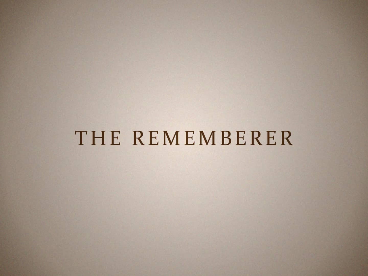 THE REMEMBERER - Aimee Bender's 1997 short story adaptation animated ...