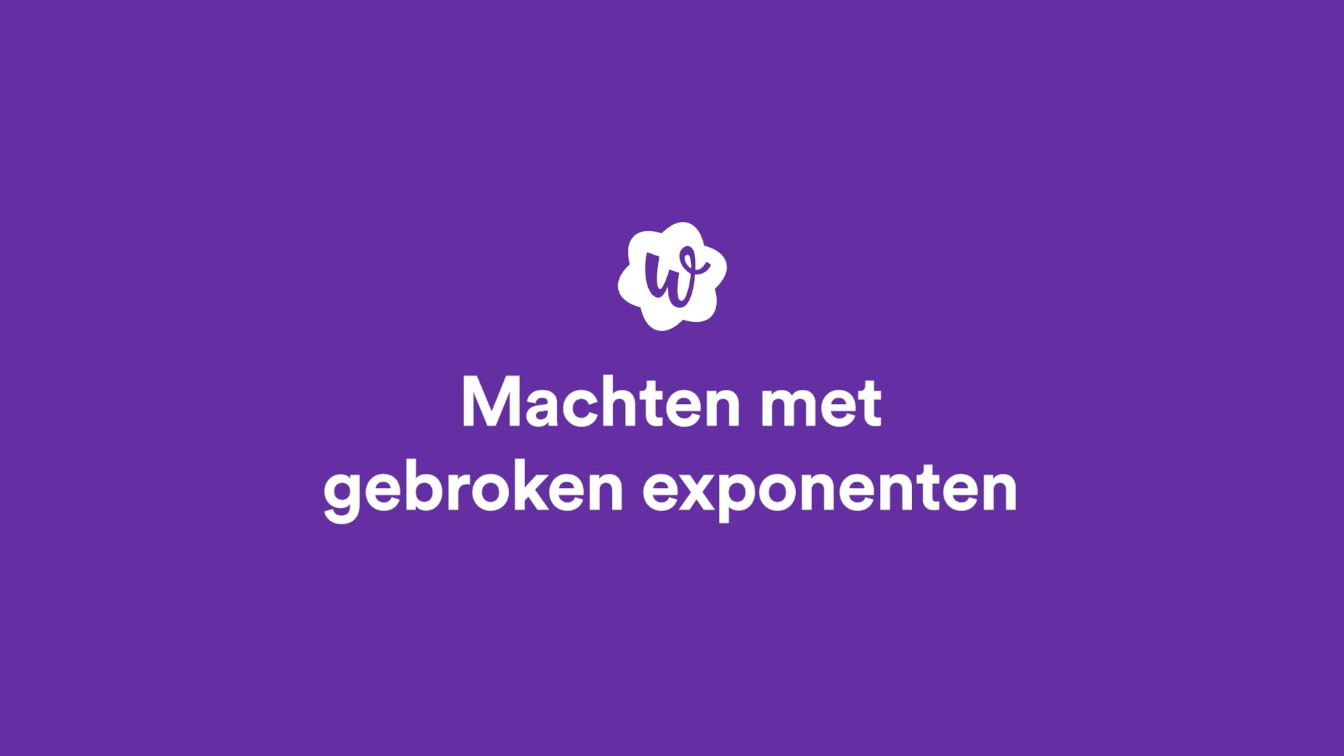 Oefen met Rekenregels en formules uit Getal en Ruimte – 4/5 havo – 12 ...