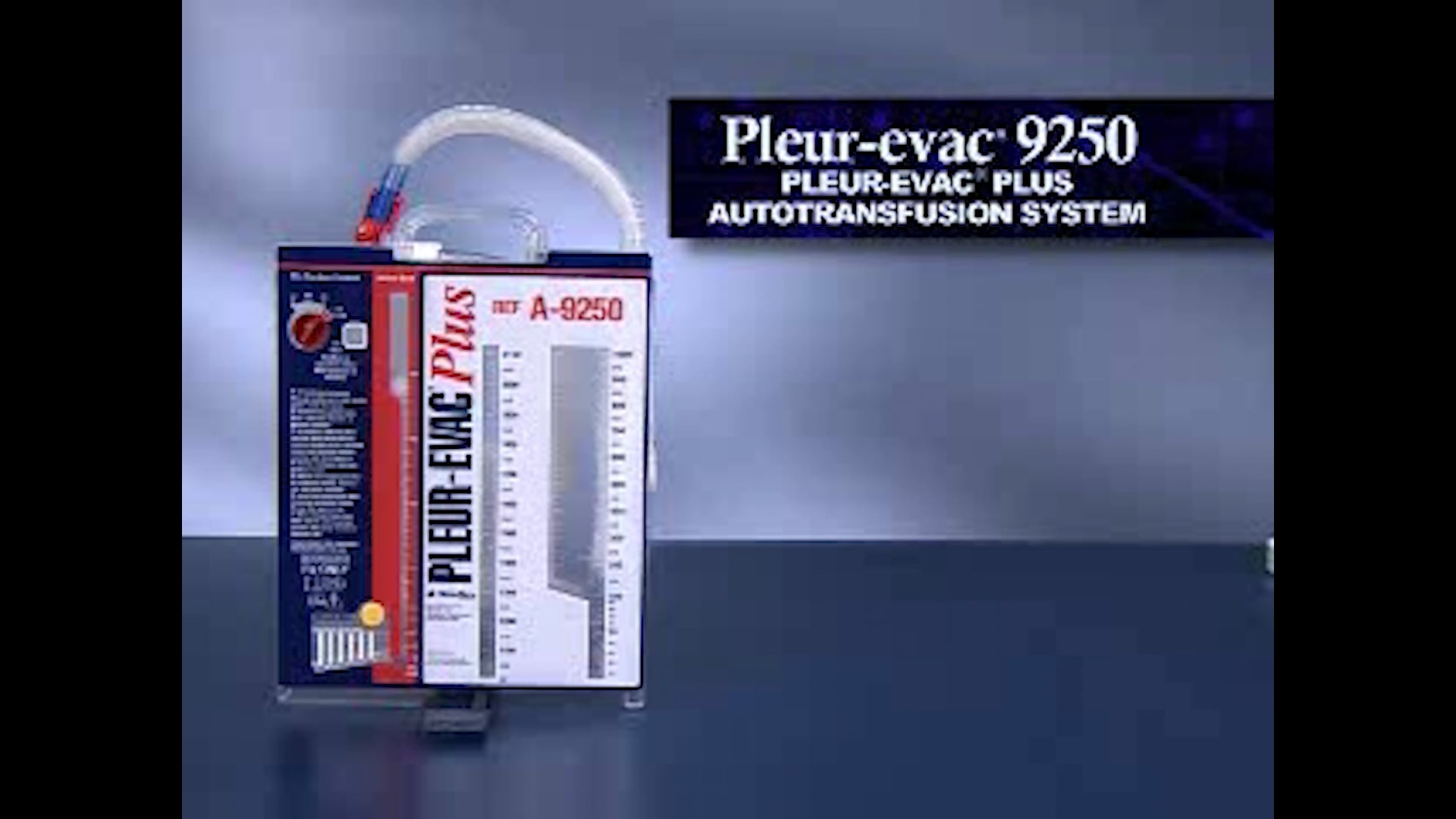 SAHARA videos - Set-up A-9250 Unit, Pleur-evac® Chest Drainage System on Vimeo