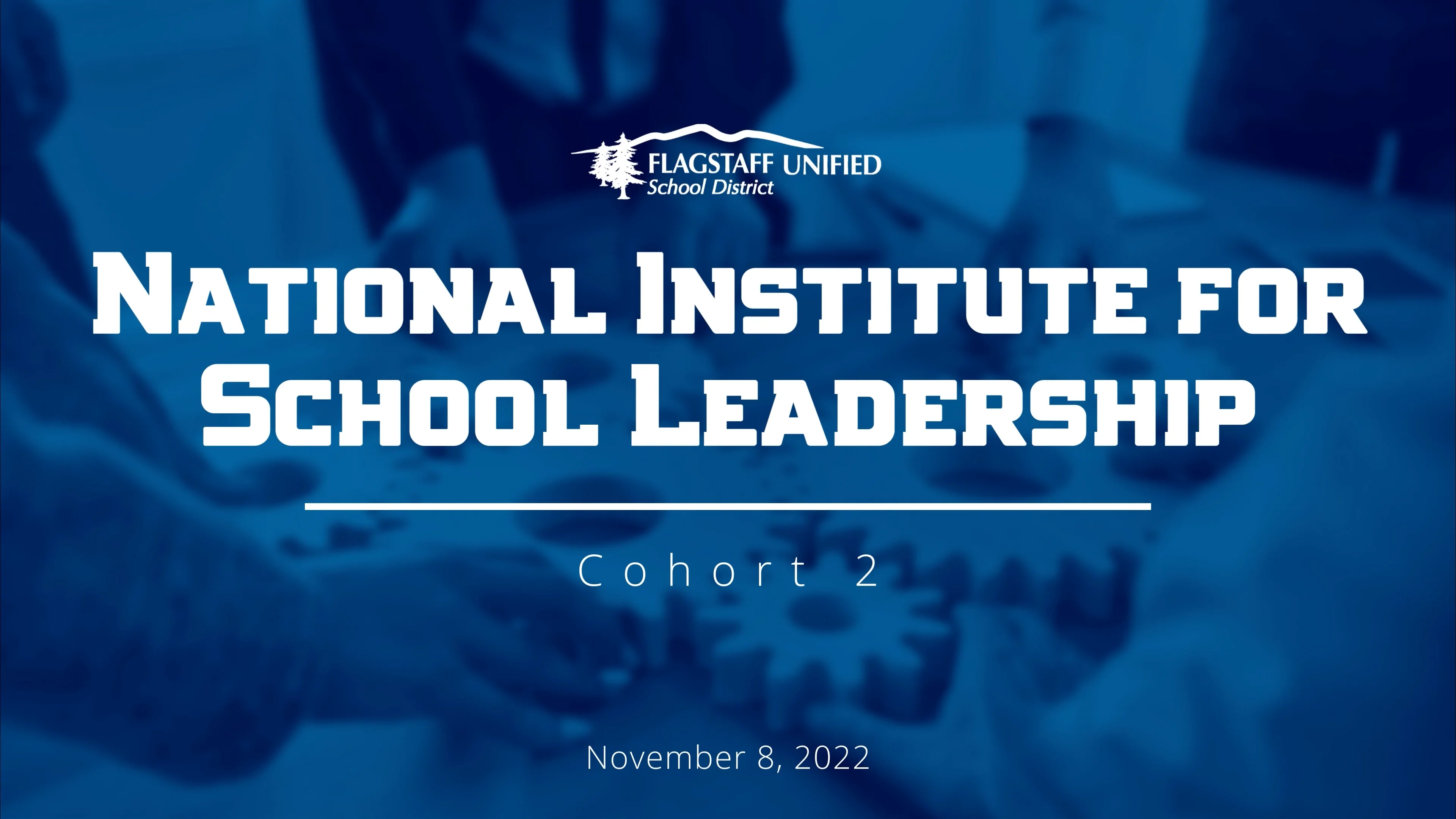 National Institute for School Leadership Governing Board Presentation ...