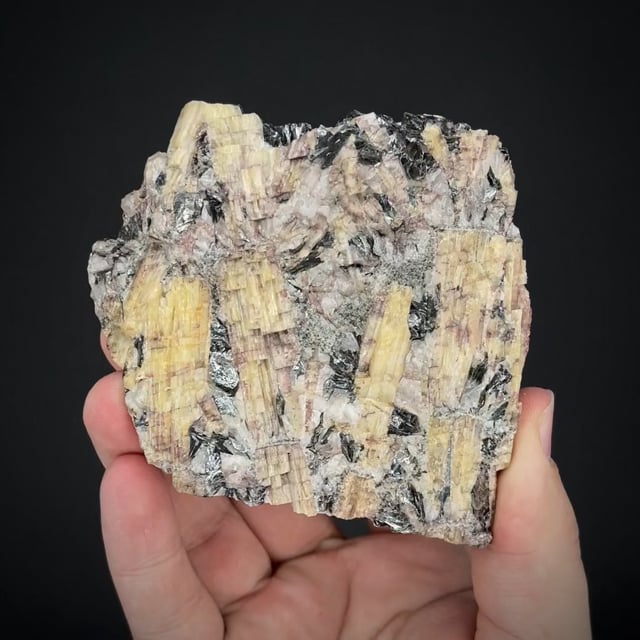 Topaz var. Pyknite (fluorescent), Zinnwaldite and Lepidolite | Tin mine ...