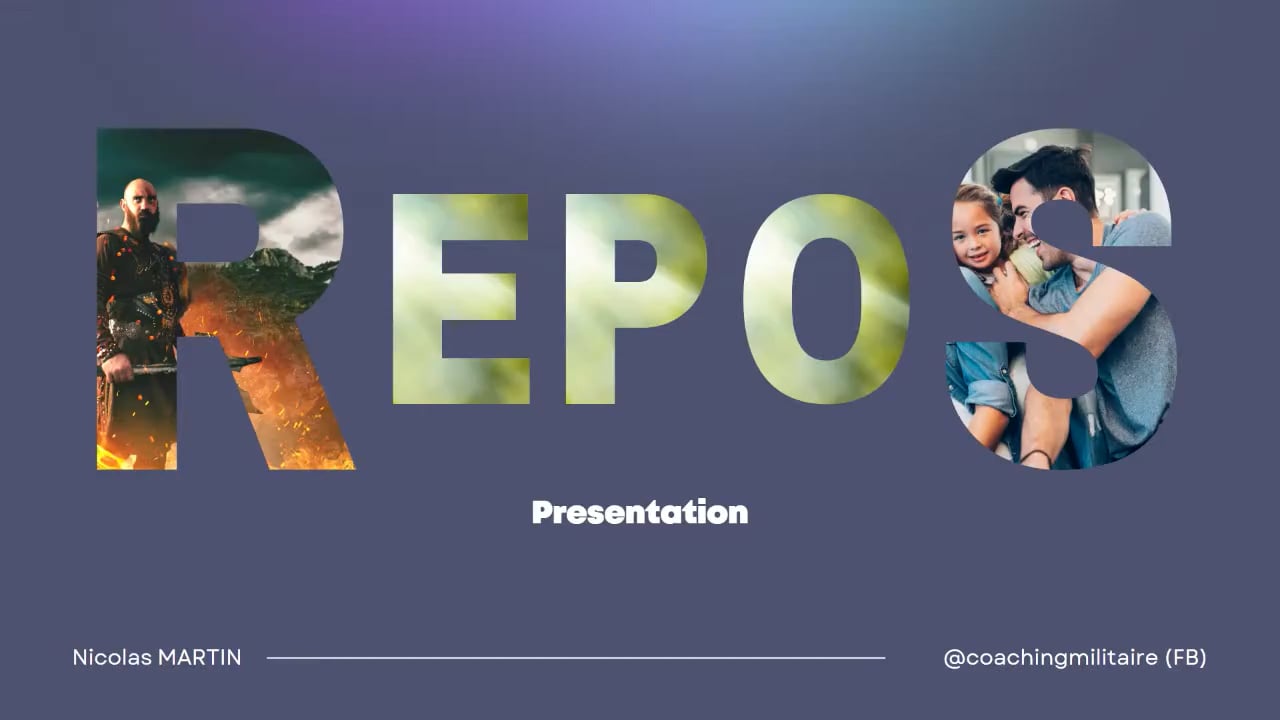 Présentation du programme REPOS on Vimeo