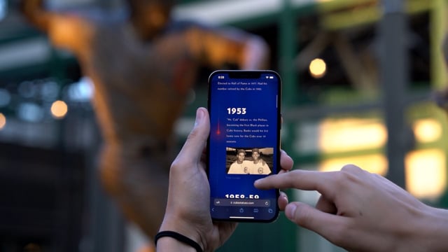 Chicago Cubs Statue Row - The FWA