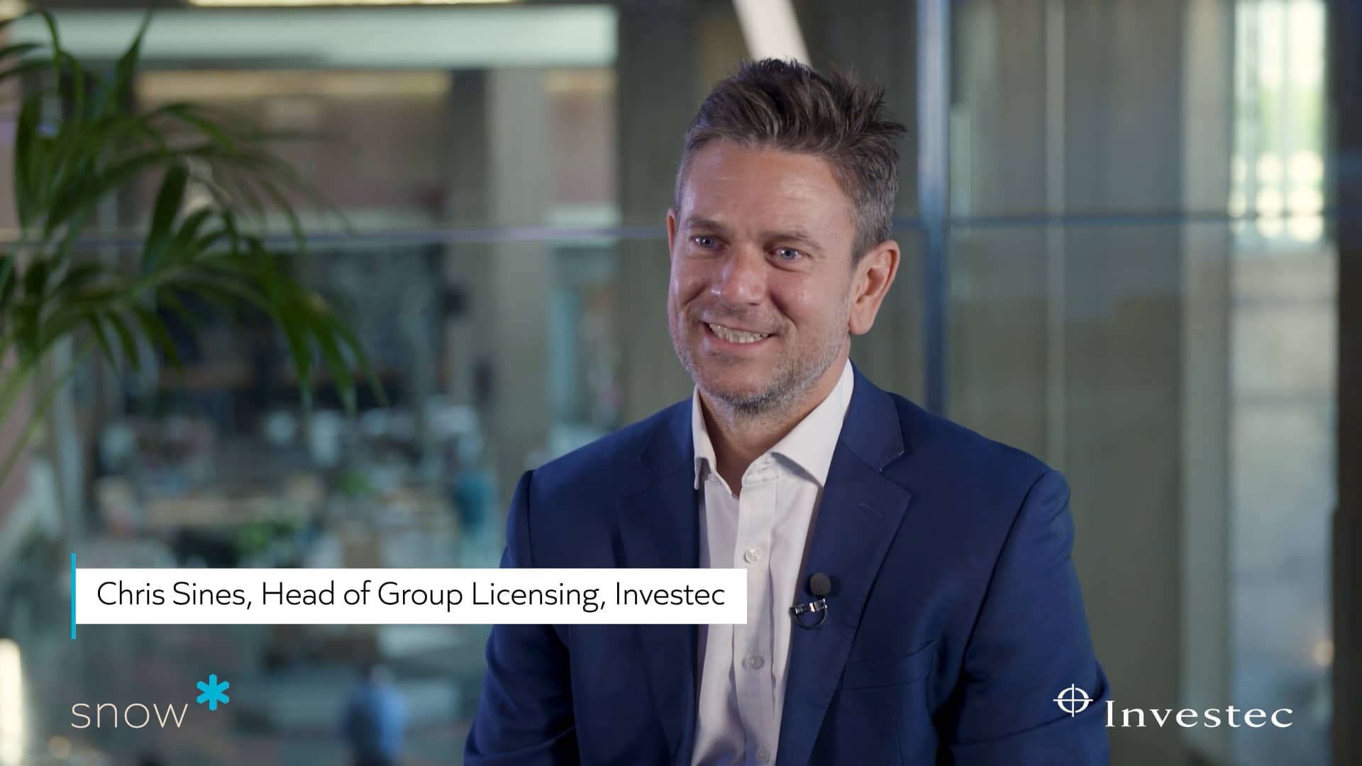 Chris Sines - Investec on Vimeo