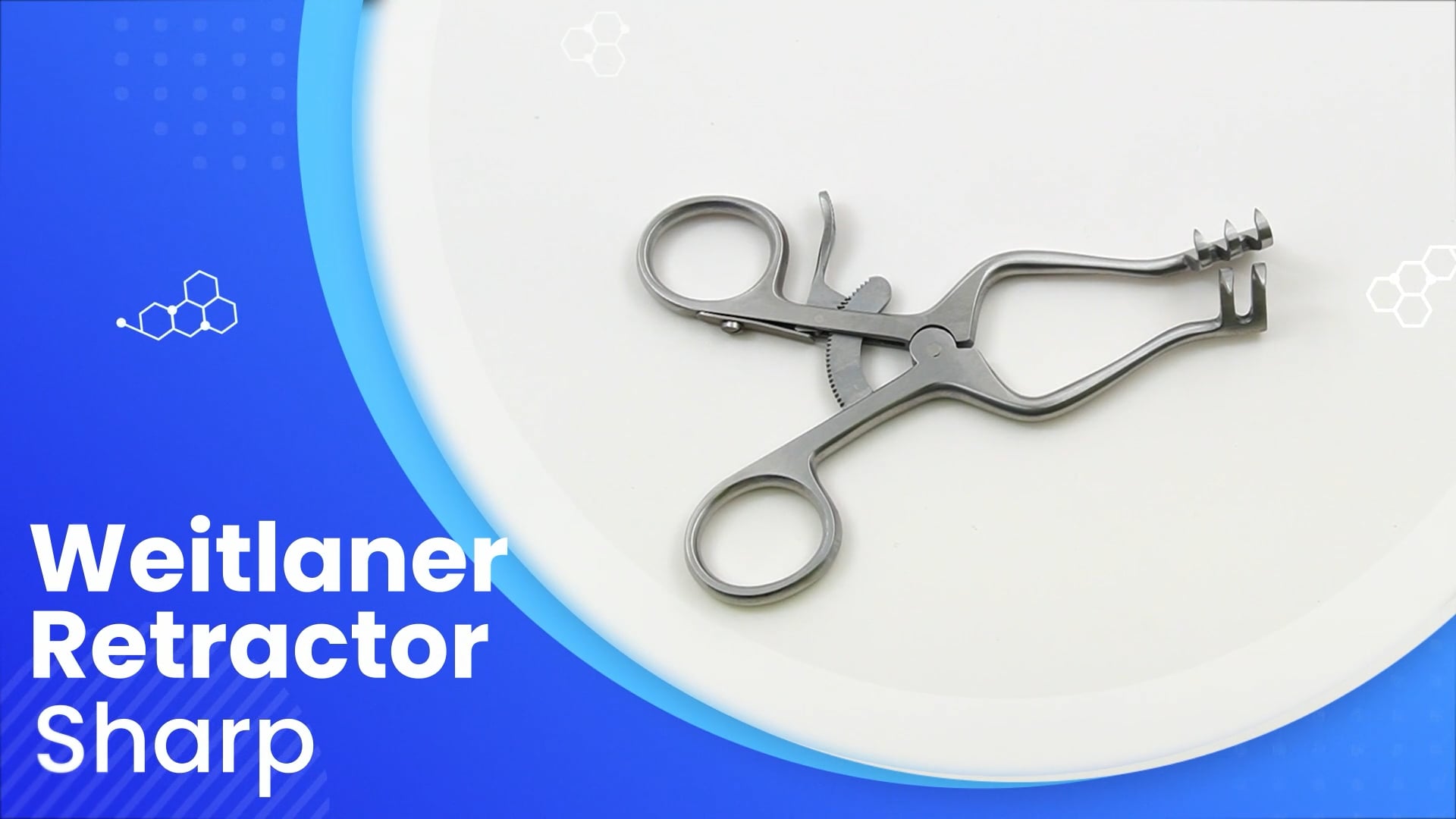 Weitlaner Retractor Sharp | GerVetUSA on Vimeo