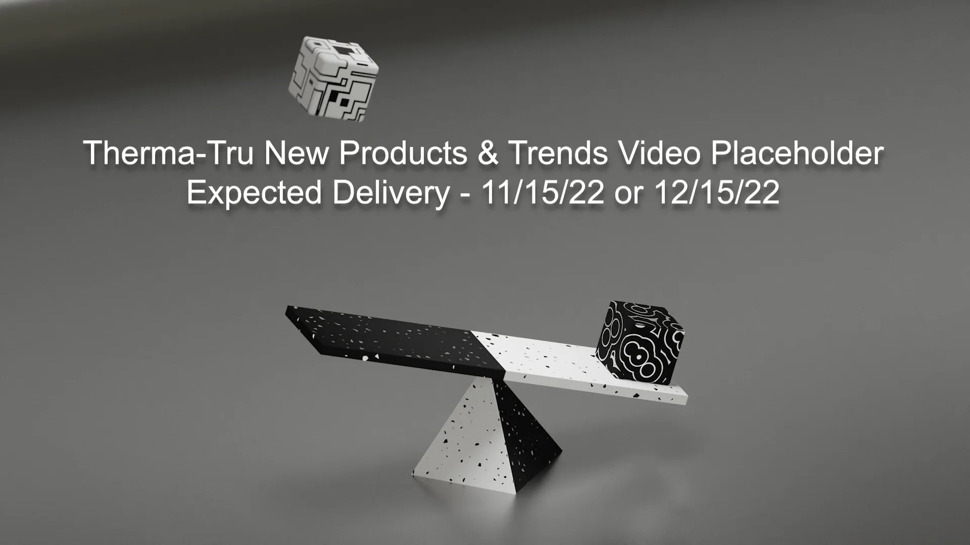 TT New Products & Trends Video Placeholder.mp4 on Vimeo