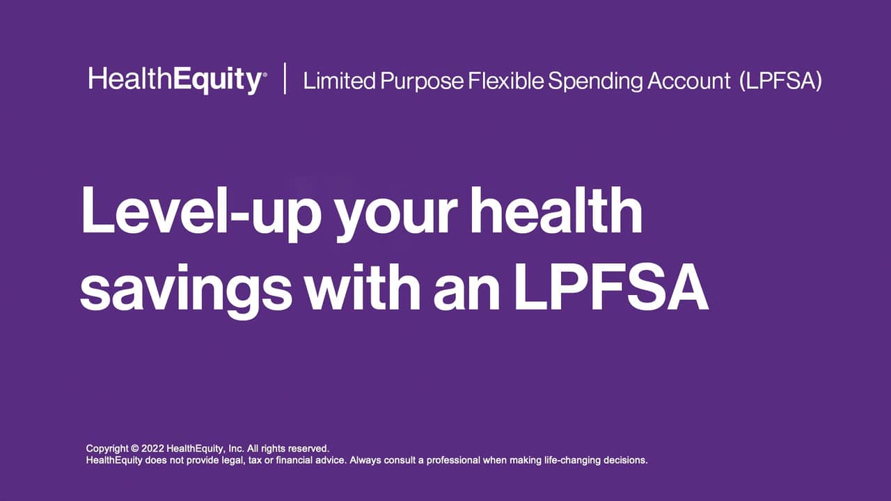 LPFSA: Level up your health savings on Vimeo