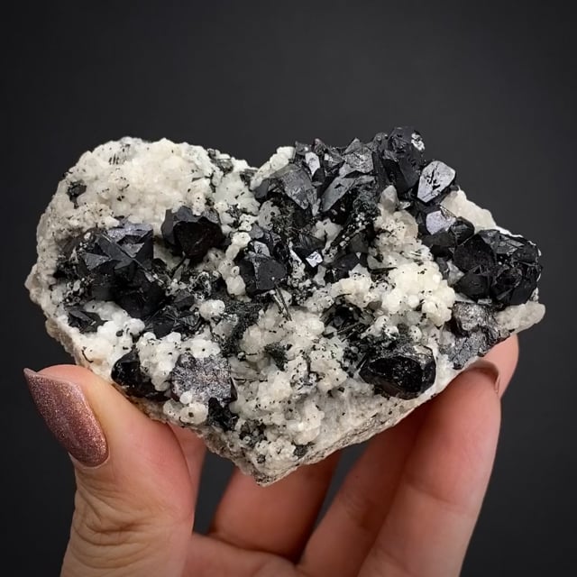 Cassiterite, Tourmaline, and Orthoclase - HEF22-13 - Cligga Head - UK ...