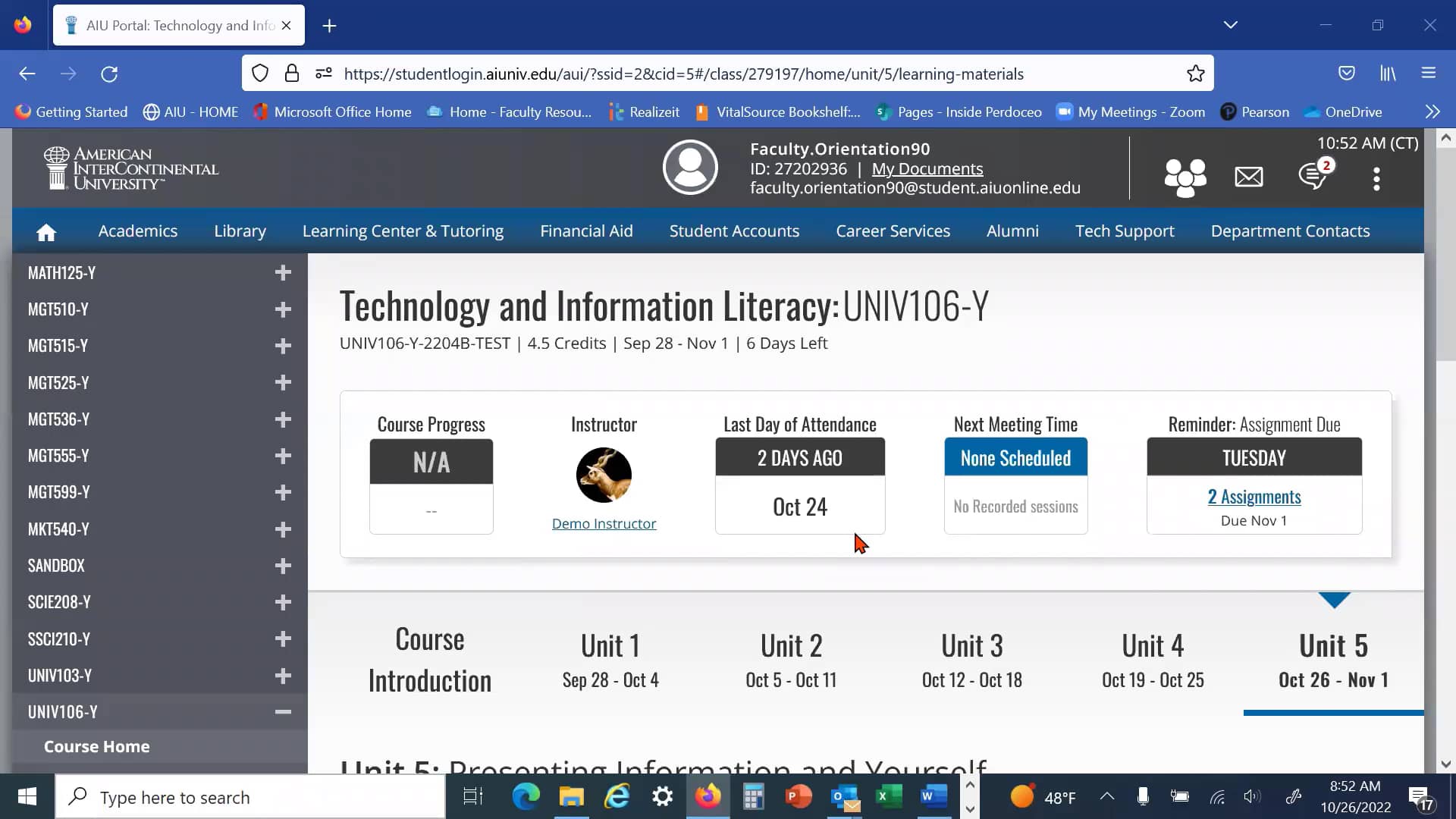 UNIV106 Unit 5 IP PC on Vimeo
