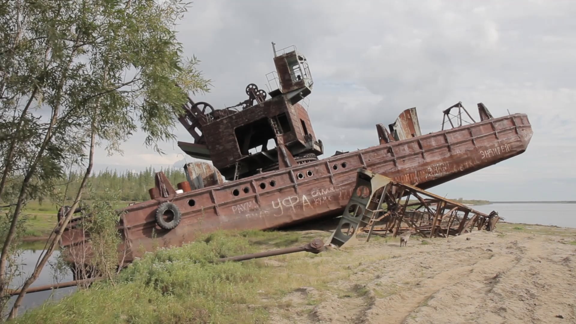 Shipwreck on Side of River.mp4 on Vimeo