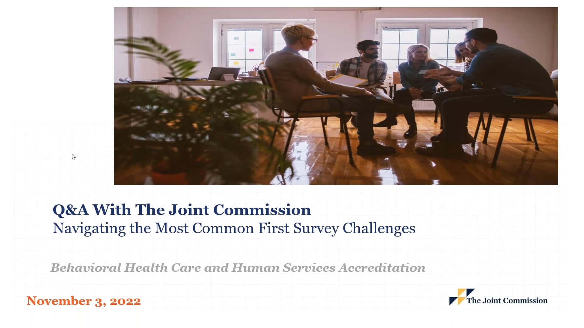 Q and A with The Joint Commission, Navigating the Most Common First ...