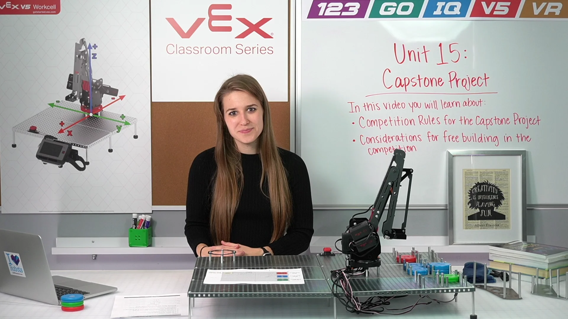 VEX Workcell - Unit 15 - Facilitating the Capstone Project on Vimeo