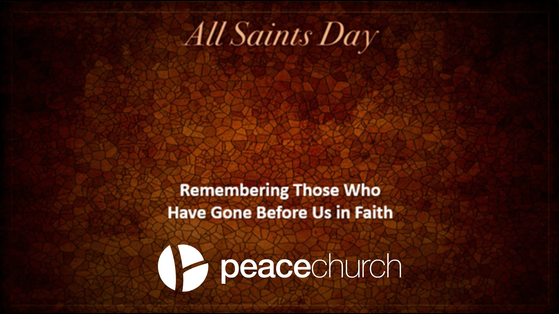 All Saints Day 2022