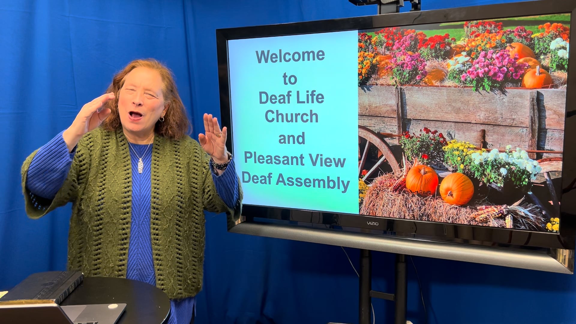 2022.11.06 Deaf Life Church Online: "Your Example Holy?": Pastor Cindy ...