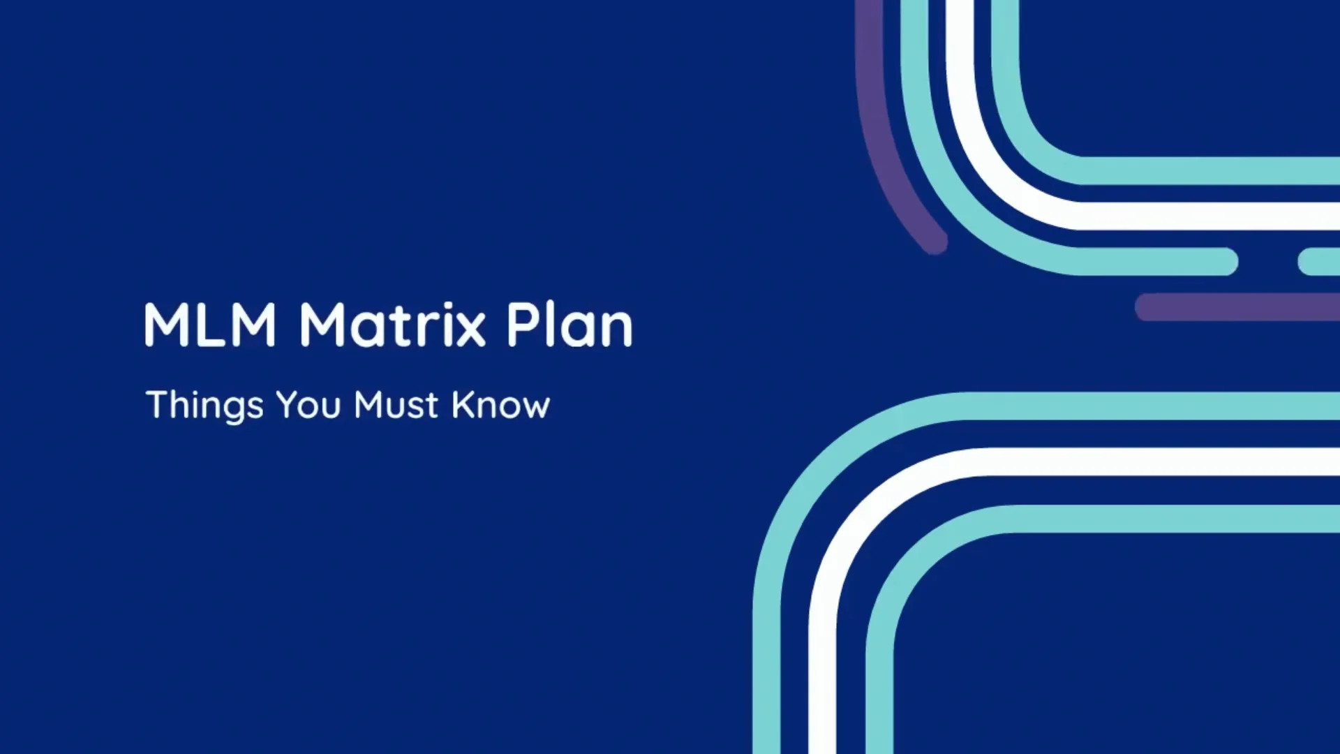 Things you must know about-MLM Matrix Plan.mp4 on Vimeo