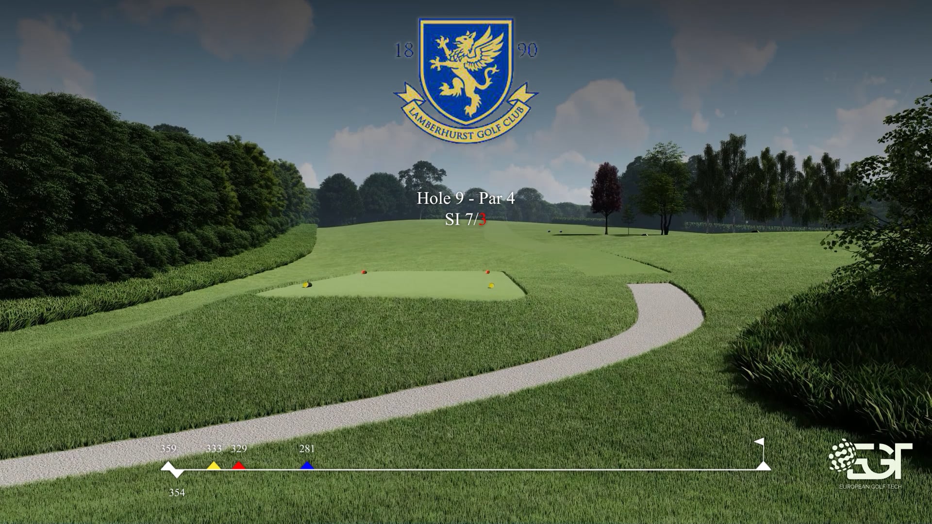 Lamberhurst Golf Club - Hole 09 on Vimeo