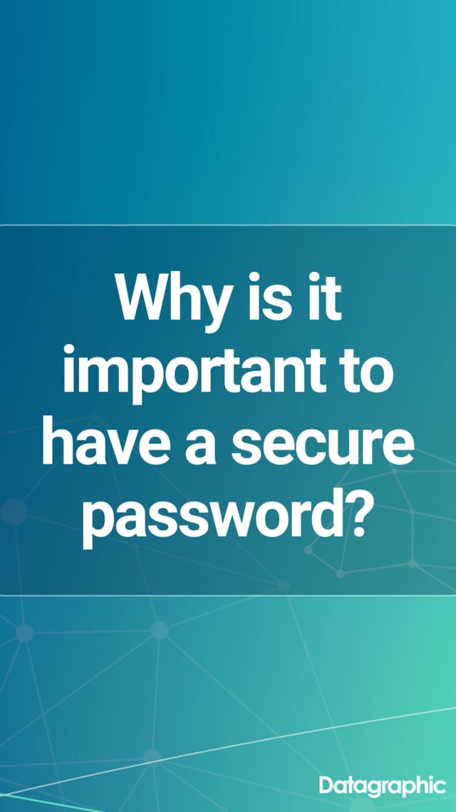 Password security tips | Datagraphic